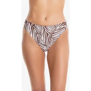 Helen Jon Midi Slimmer Bikini Bottom Paradise Palm