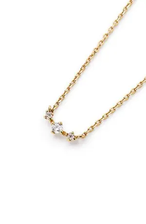 ANA LUISA Triple Diamond Necklace