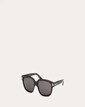 TOM FORD Icon T-monogram Square Sunglasses