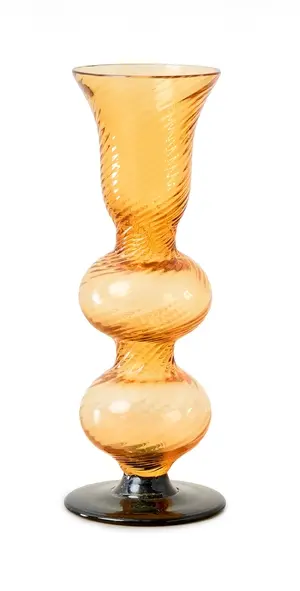 La DoubleJ Baby Bubble Candlestick - Amber