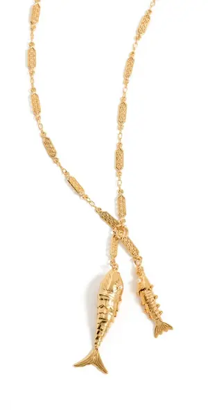 Brinker & Eliza Great Point Necklace - Gold