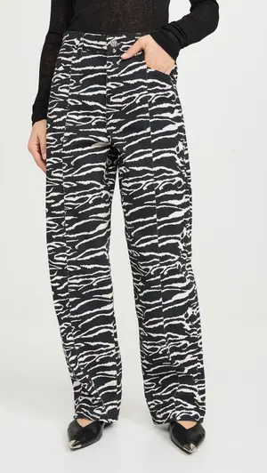 Baum Und Pferdgarten Nara Zebra-print Jeans