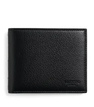 Valentino Garavani Leather Rockstud Wallet - Black