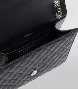 Saint Laurent Medium Envelope Matelassé Shoulder Bag