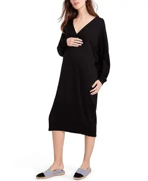 Hatch Collection Maternity Midi Dress