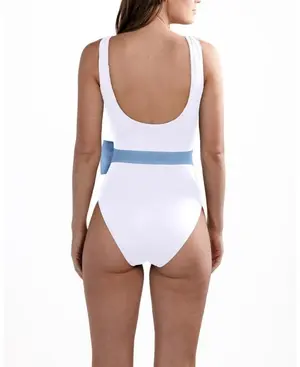 TABACARU Jane One Piece Swimsuit With Bow