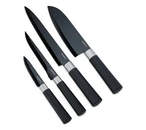 BERGHOFF Dina Prime 4-piece Nonstick Stainless Teel Knife Set - Silver