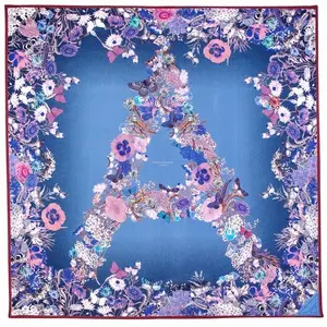 Aspinal Of London Embroidered Scarves
