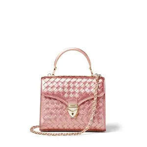 ASPINAL OF LONDON Mayfair Midi Top Handle Bag - Pink
