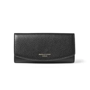 ASPINAL OF LONDON Essential Purse In Pebble - Black