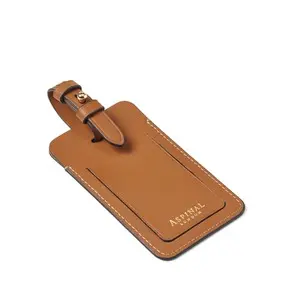 ASPINAL OF LONDON Luggage Tag - Tan
