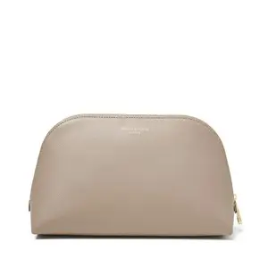 ASPINAL OF LONDON Classic Toiletry Bag In Soft Saffiano - Neutral