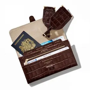 ASPINAL OF LONDON Travel Collection - Brown