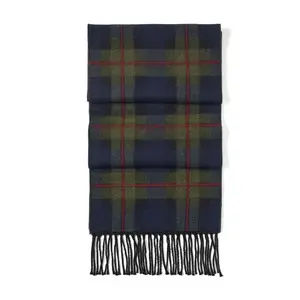 ASPINAL OF LONDON Premium Merino Wool Oversized Scarf In Merino Wool - Green