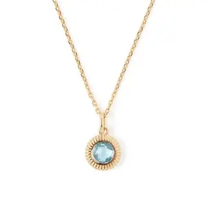 ASPINAL OF LONDON Gemstone Pendant Necklace - Blue