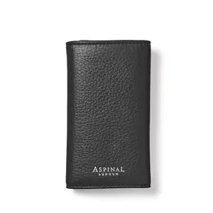 ASPINAL OF LONDON Pebble Key Holder - Black