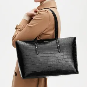 ASPINAL OF LONDON Zipped Regent Tote Bag - Black