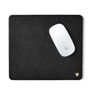 ASPINAL OF LONDON Mouse Pad In Tobacco Pebble - Black