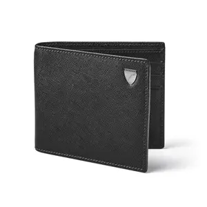 ASPINAL OF LONDON Billfold Rfid Wallet In Smooth English - Black