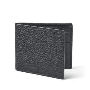 ASPINAL OF LONDON Billfold Rfid Wallet In Smooth English - Navy