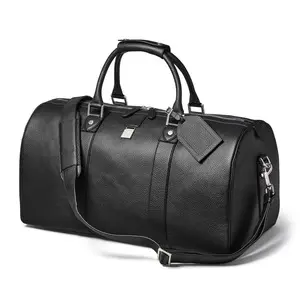 ASPINAL OF LONDON Boston Duffle Travel Bag - Black