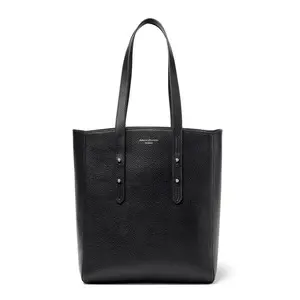 ASPINAL OF LONDON Essential Pebble Leather Tote - Black
