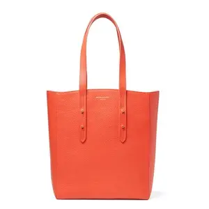ASPINAL OF LONDON Essential Pebble Leather Tote - Orange