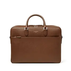 ASPINAL OF LONDON 48 Hour Mount Street Travel Bag - Brown