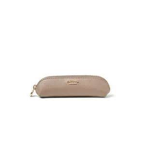 ASPINAL OF LONDON Baby Pen Case In Fig Pebble - Neutral