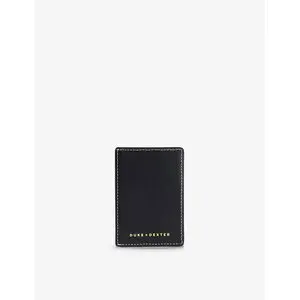 DUKE + DEXTER Cherry Printed Leather Card Holder - Multi