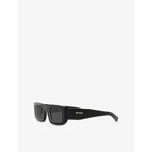 Prada Pr 06ys Rectangle-frame Sunglasses