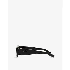 Prada Pr 06ys Rectangle-frame Sunglasses