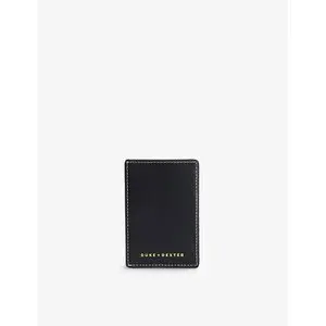 DUKE + DEXTER Kiss Printed Leather Card Holder - Multi