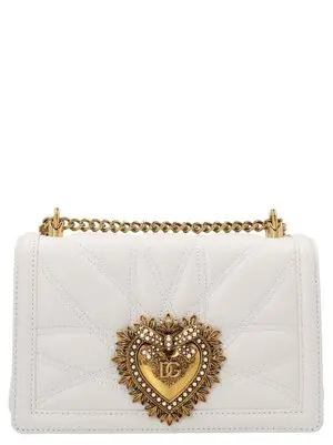Dolce & Gabbana Dolce & Gabbana Devotion Shoulder Bag White