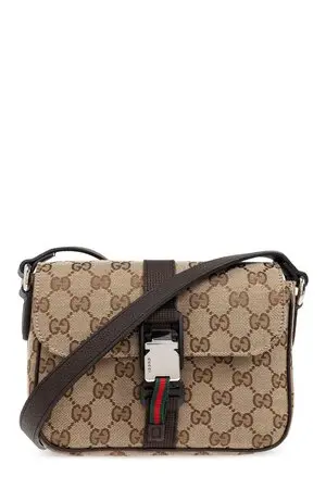 Gucci Gucci Monogram Crossbody Bag - Multi