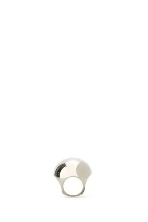 Versace Versace Sphere Logo Ring - Silver