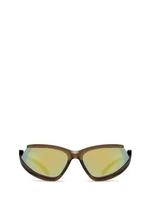 Balenciaga Balenciaga Eyewear Side Xpander Cat-Eye Sunglasses - Brown