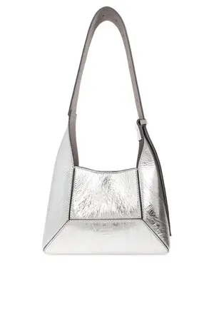 JIMMY CHOO Jimmy Choo Diamond Small Hobo Bag - Silver