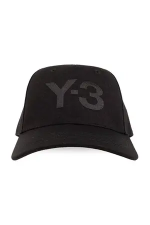 Y3 Y-3 Logo Baseball Cap - Black