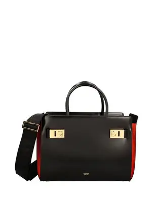 FERRAGAMO Ferragamo Top Handle Bag - Black