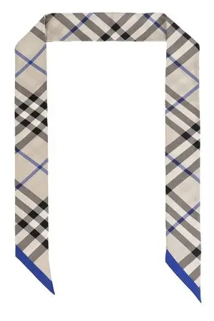 Burberry House Check Pointed Tip Scarf - Multi