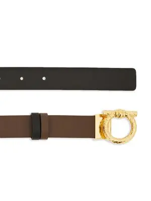 FERRAGAMO Gancini Reversible Belt