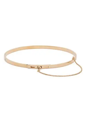 Eddie Borgo Thin Safety Chain Choker - Gold
