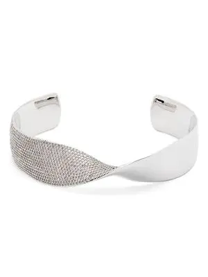 Eddie Borgo Pavé Torque Collar - Silver
