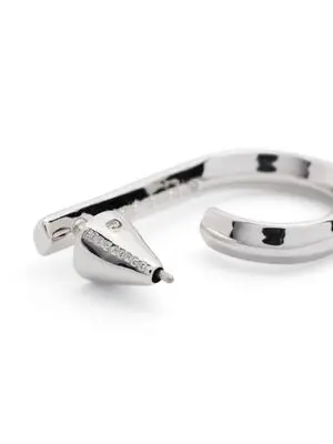Eddie Borgo Curled Earrings - Silver