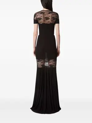 Nina Ricci Lace-panel Maxi Skirt