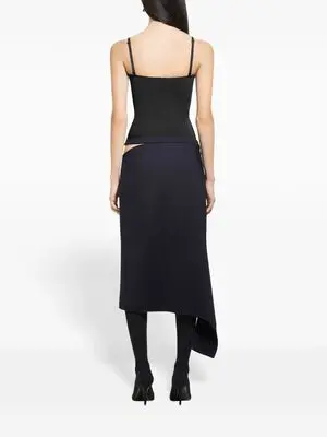 COURREGES Slash Midi Skirt