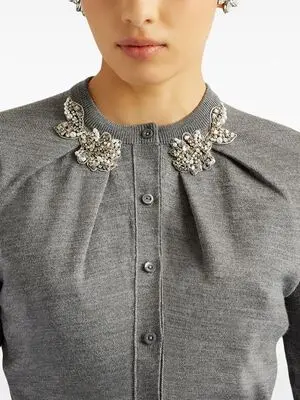 Erdem Appliqué Cardigan