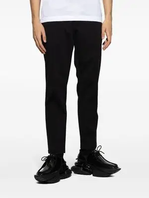 Dolce & Gabbana Cotton Track Pants - Black