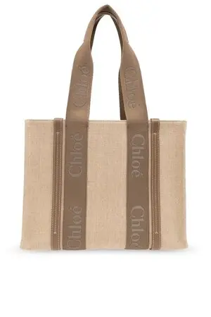 Chloé Chloé Medium Woody Tote - Brown
